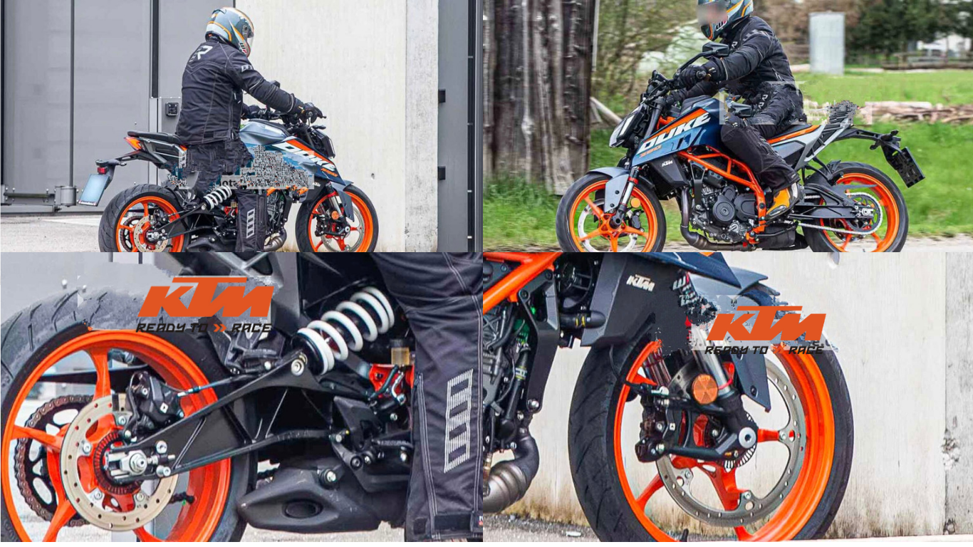Sneak peek at the new KTM Duke 390 - LED lights and alloy wheels on display