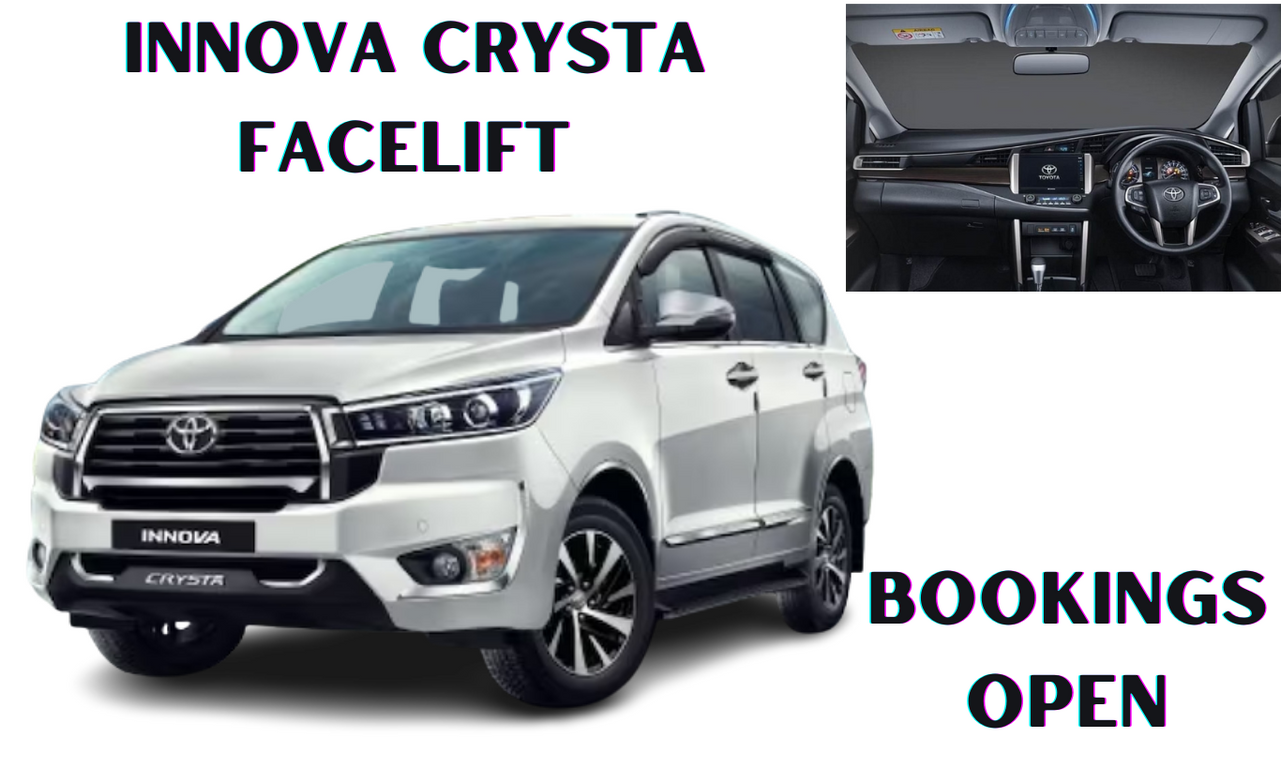 Toyota Kirloskar Motor (TKM) Introduces Innova Crysta Facelift ...