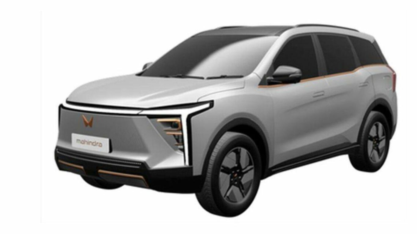 Leaked Design Patent of Mahindra XUV700 EV Reveals Production-Ready ...