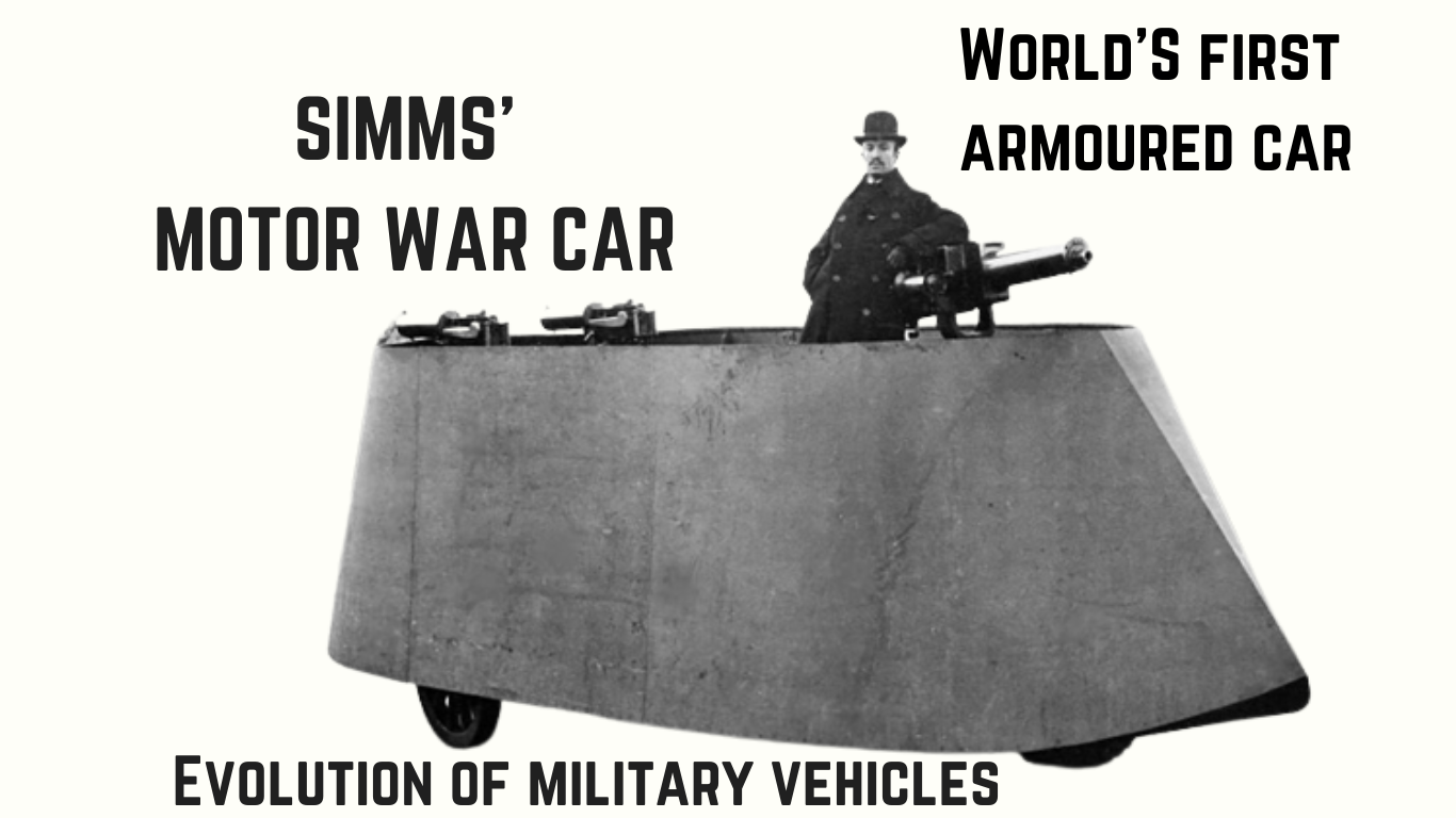 World’s First Armoured Automobile- The Motor War Car
