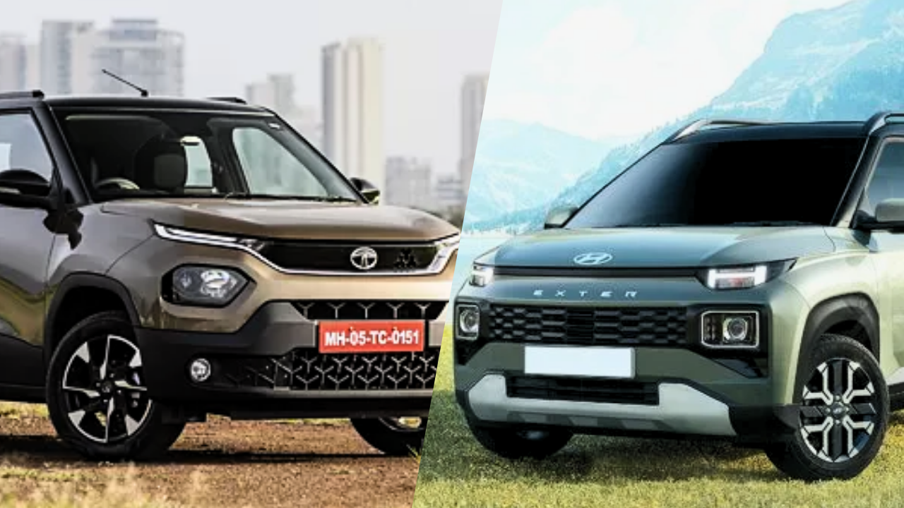 Tata Punch vs Hyundai Exter: Battle of Compact SUVs