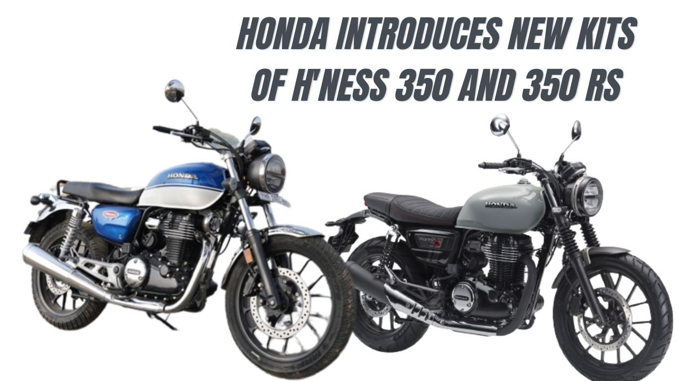 Honda Introduces New Accessories Kits for CB350RS and H'ness CB350