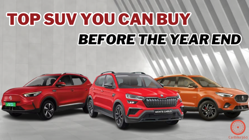 Top SUV You Can Buy Before The Year End