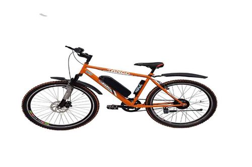 Tarang Electric Cycle Red and Orange Cycle Price in India 2025 - Images ...